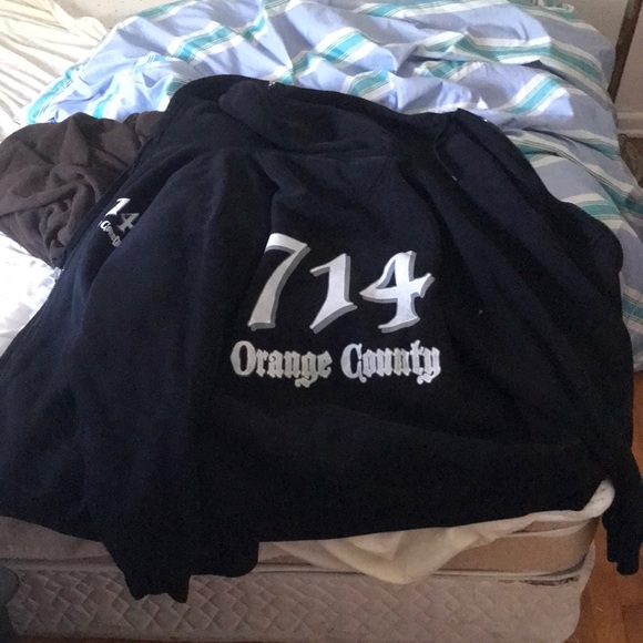 Jackets & Coats | Represent Orange County 714 Hoodie Double Size Good ...